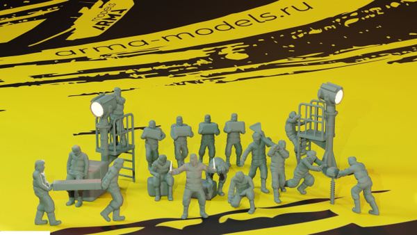 Arma Models AM35013 Экипаж ледокола. Работа - купить с доставкой по выгодным ценам в интернет ...