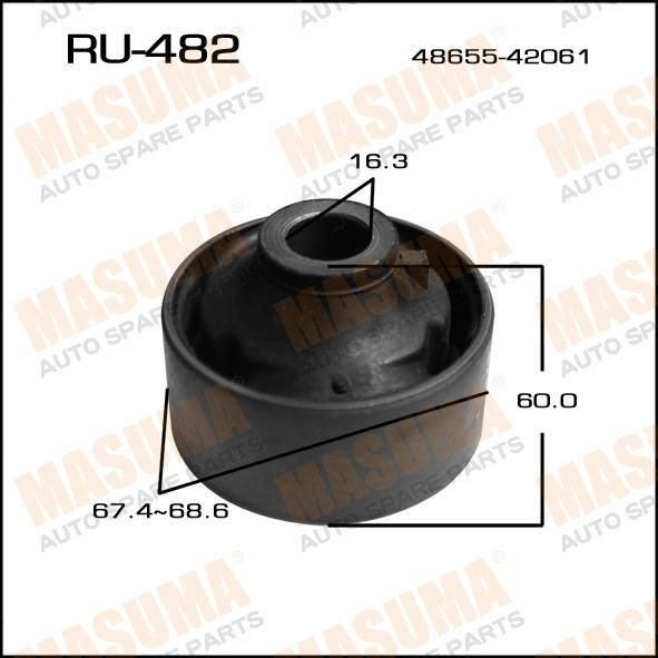Masuma сайлентблок ru482 - купить по доступным ценам в интернет ...