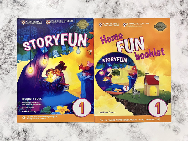 Storyfun 1 second edition + Home Fun booklet 1 (учебник+рабочая тетрадь ...