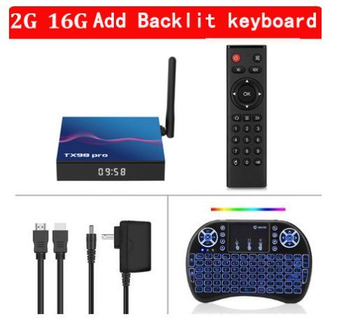 Медиаплеер tx98 Pro, RJ-45 Ethernet, HDMI, USB, бежевый, Android купить ...