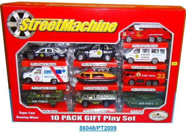 Набор металлических машинок Street Machine Pro Engine "Экстренные ...