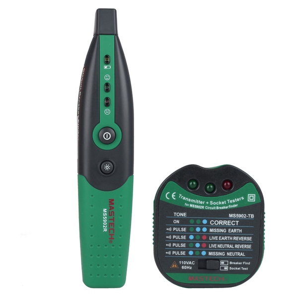 MASTECH MS5902 220 В/110 В Поиск выключателя/Тестер розеток Инструкция ...