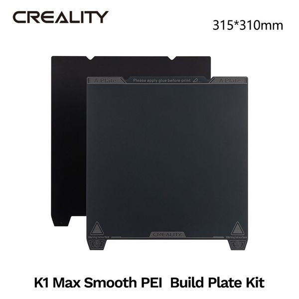 CREALITY Original K1 Max 3D Printed Smooth Polyethylene (PEI) Block Kit ...