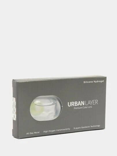 Urban Layer Цветные линзы без диоптрий голубые Sofia Aqua BC 8.6 DIA 14 ...