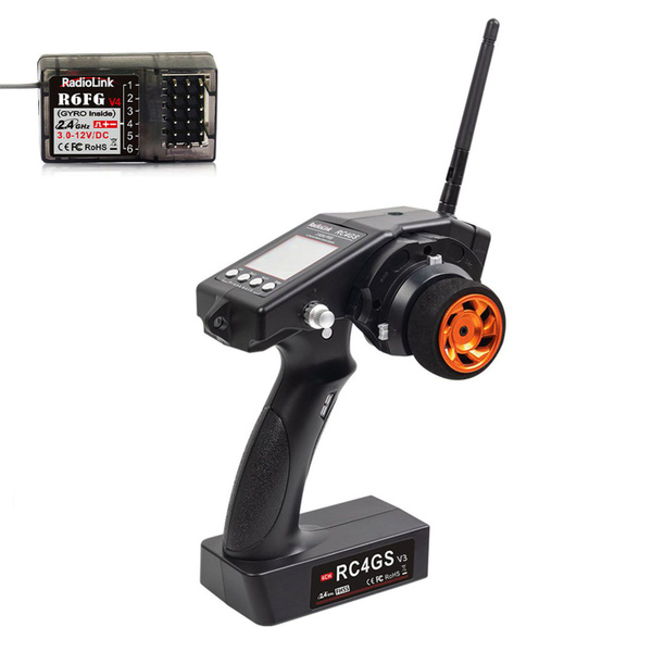 Radiolink RC4GS V2 RC Передатчик 4 канала и приемник R6FG с гироскопом ...