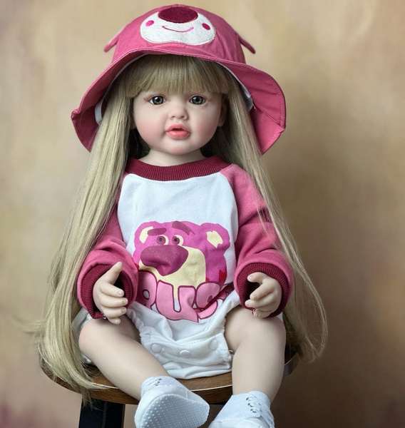 Кукла Реборн 55cm /силиконовая Игрушка Пупс /девушка - купить с ...