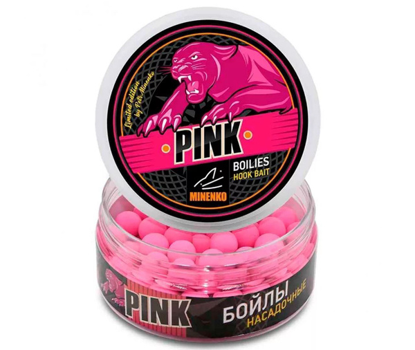 Бойлы нейтральной плавучести 12 мм Мандарин Minenko (Миненко) - Pink Wafters Mandarin, 70 г ...