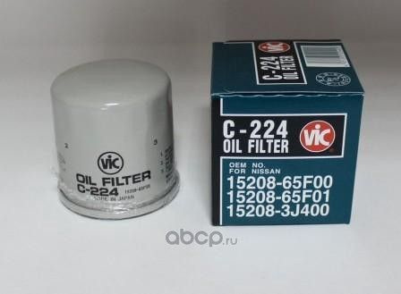Фильтр масляный Vic C224 - купить по выгодным ценам в интернет-магазине OZON (1217925819)