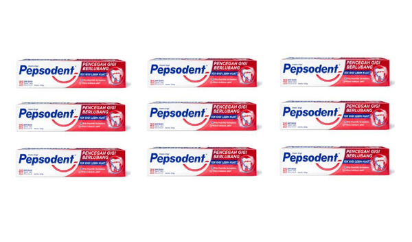 Pepsodent Зубная паста Защита от кариеса, 120 гр, 9 шт - купить с ...