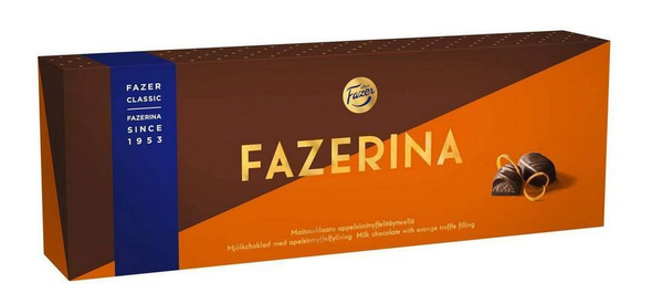 Fazer Fazerina конфеты из молочного шоколада с начинкой из трюфелей с ...