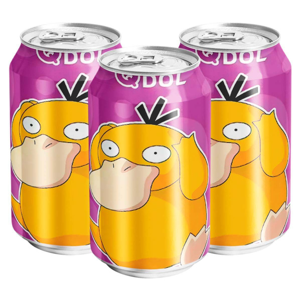 Газированный напиток QDol Pokemon Grape со вкусом винограда (Китай ...
