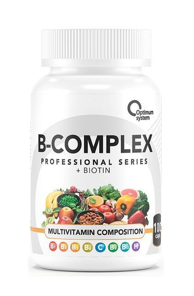 Vitamin B - Complex Optimum System (100 капсул) - купить с доставкой по ...