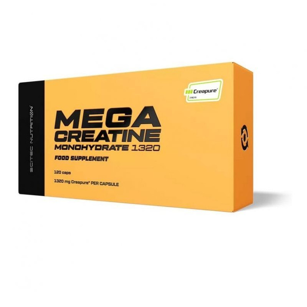 Креатин Scitec Nutrition Mega Creatine Monohydrate 120 капсул - купить ...