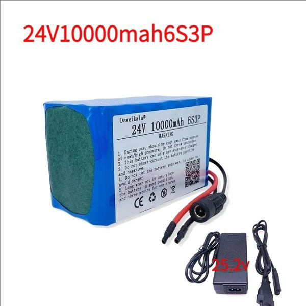 Daweikala 24V 10.0Ah 6S3P 18650 Литий - ионный аккумулятор 24V 10000 ...
