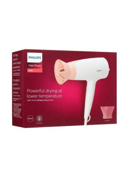Фен для волос Philips BHD300/10, 1600Вт купить на OZON по низкой цене ...