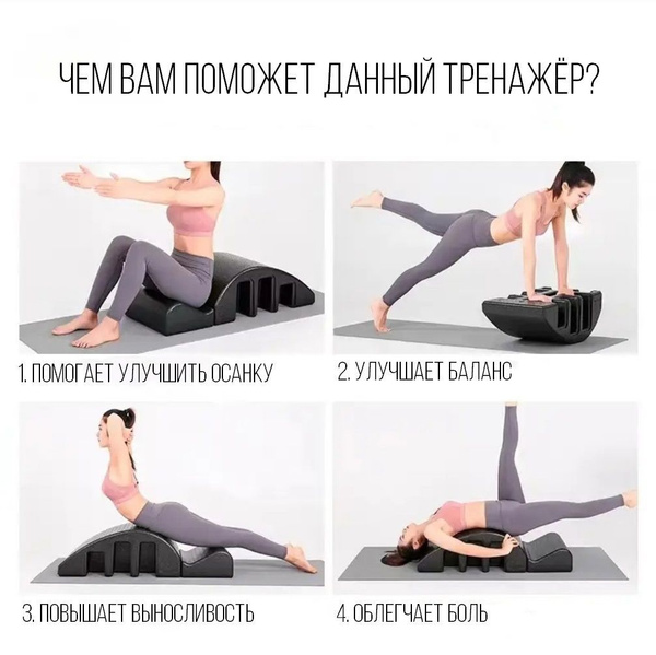 Арка для пилатеса Pilates Arc чёрный-xushuaiyang - купить с доставкой ...