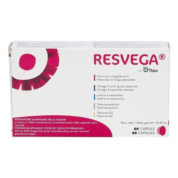 Ресвега 60 капсул-THEA PHARMA - купить с доставкой по выгодным ценам в ...