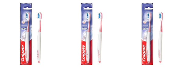Colgate зубная щетка Extra Density жёсткая 3 штуки в упаковке купить на OZON по низкой цене ...