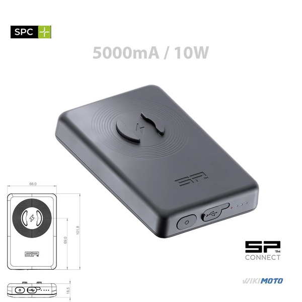 Внешний аккумулятор (Power Bank) SP Connect Беcпроводной Powerbank SPC+ ...