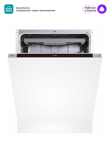 Встраиваемая посудомоечная машина Midea MID60S970i, белый купить по ...