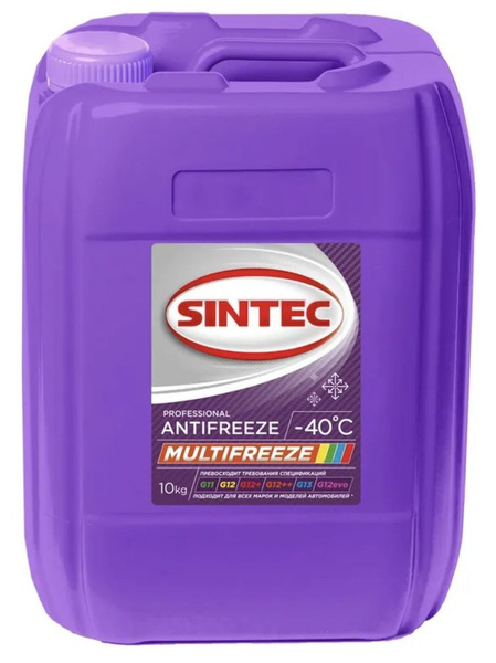 Антифриз SINTEC MFREEZE, Готовый раствор купить по выгодной цене в интернет-магазине OZON ...