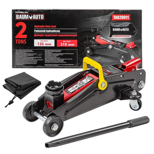 Домкрат подкатной гидравлический 2т Baum Auto BM-TA820011 - купить с ...