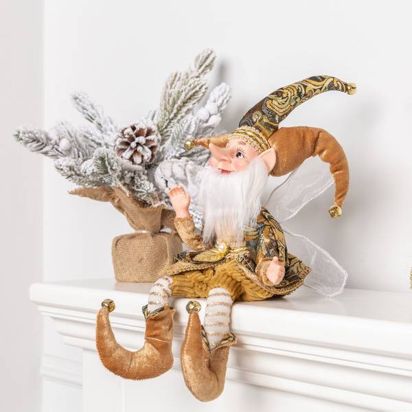 Эльф новогодний 45 см игрушки под елку (на елку), декоративные фигурки ...