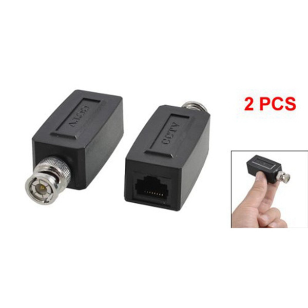 3x коаксиальный кабель для камеры видеонаблюдения Bnc Rj45 Utp Cat5