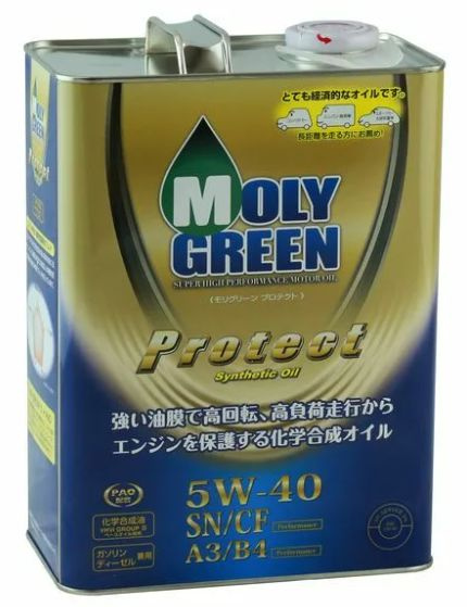Масло моторное MolyGreen 5W-40 - купить в интернет-магазине OZON ...