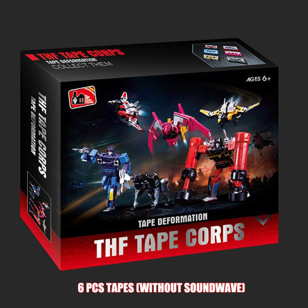 THF-01J Soundwave G1 Transformation THF01 Tape Corps THF01J THF01P ...