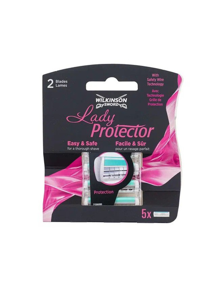 Wilkinson sword Protector LADY, Сменные кассеты для женских бритв, 5 шт ...