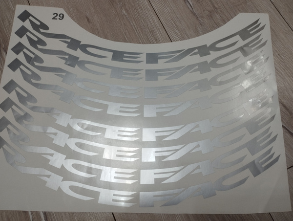 Наклейки Raceface для велосипеда на обода, MTB Stickers 29 - купить с ...