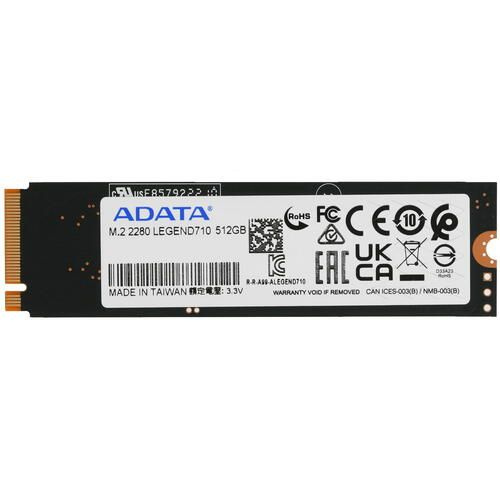 ADATA Внешний SSD-диск 512 ГБ SSD M.2 накопитель ADATA LEGEND 710 [ALEG ...