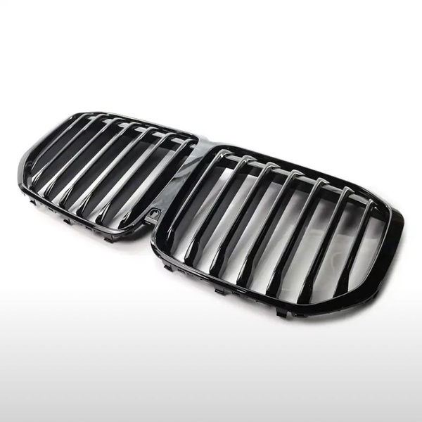 Решетка радиатора для BMW X7 G07/Ноздри/Одинарная, черный глянец - арт ...