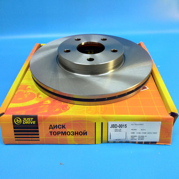Диск тормозной передний Ford Focus 2, Focus 3, Ford С-Max, Volvo S40 ...
