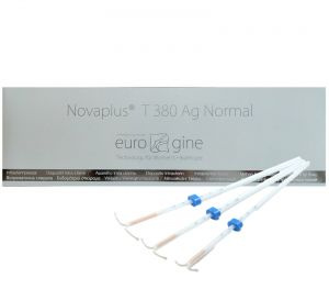 Eurogine Novaplus T Normal Спираль внутриматочная Т-образная Cu 380+Ag ...
