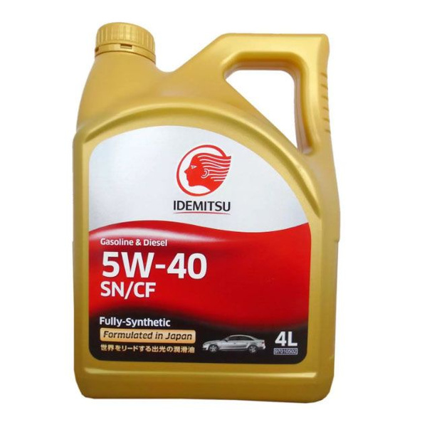 Масло моторное IDEMITSU 5W-40 Синтетическое - купить в интернет ...