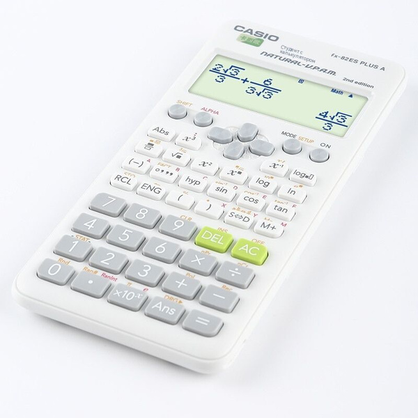 Инженерный калькулятор Casio FX-82ES PLUS + сертифицирован ЕГЭ - купить ...