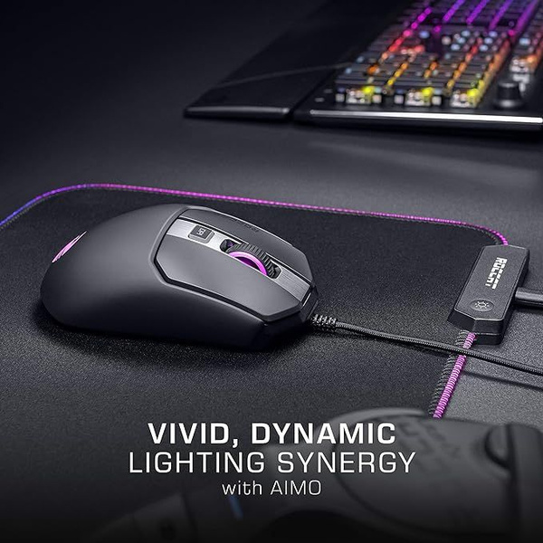 Мышь проводная ROCCAT Kain 120 Aimo Roccat Kain 120 Aimo, черный - купить по выгодной цене в ...