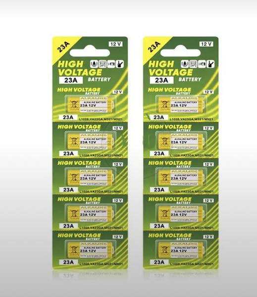 Батарейка 3LR50 (A23, MN21, K23A, LRV08 (LRV8), 8LR932), Щелочной тип ...