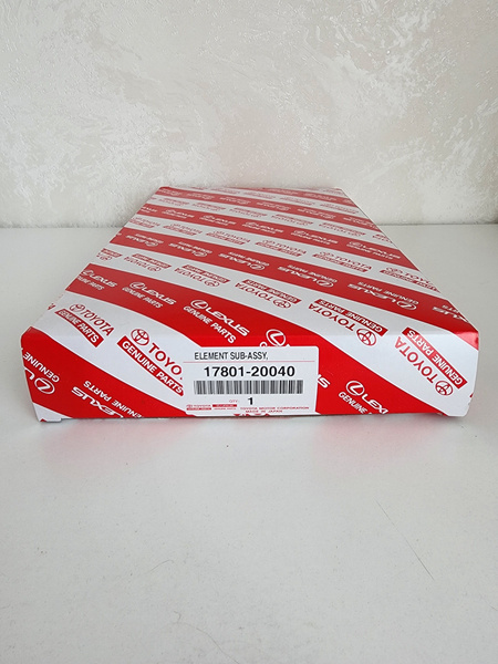 Фильтр воздушный Toyota 17801-20040 - купить по выгодным ценам в интернет-магазине OZON (1158566656)