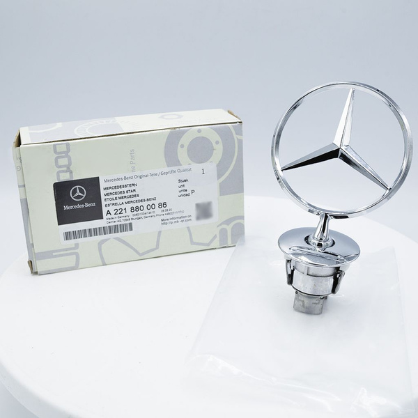 Эмблема Mercedes-Benz A2218800086 на капот S-Class, E-class, C-Class ...