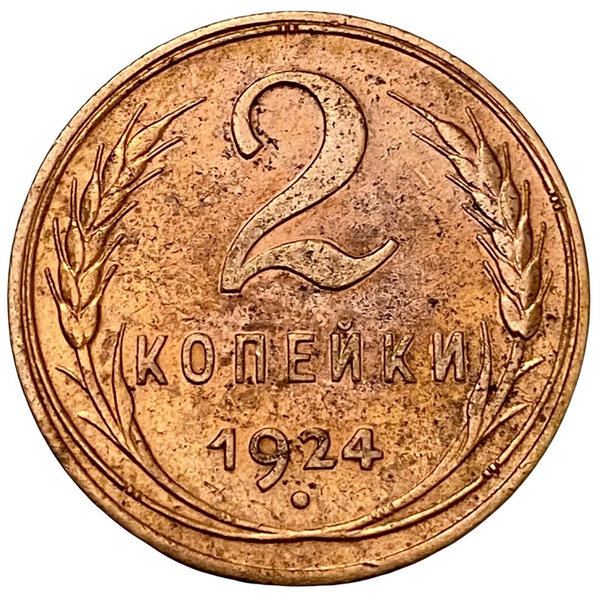 СССР 2 копейки 1924 г. (15) - купить в интернет-магазине OZON с быстрой доставкой (1292371784)