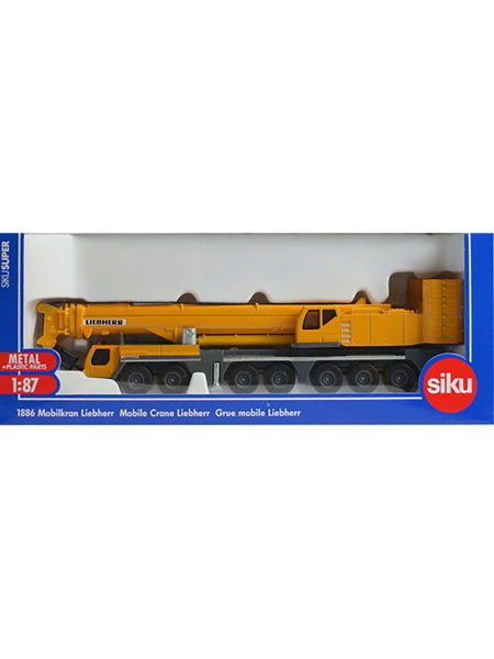 Машина Siku Автокран Liebherr 1886 - купить с доставкой по выгодным ценам в интернет-магазине ...