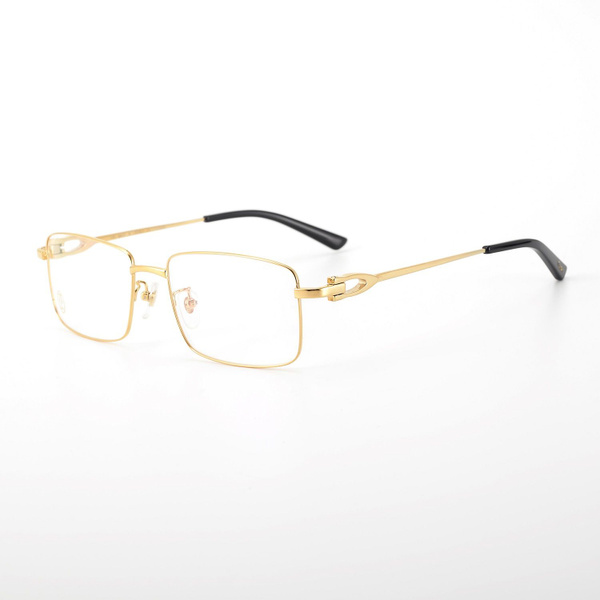 Cartier CT03690 Чистый титан Полная оправа Очки для близорукости ...