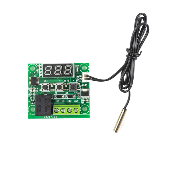 Терморегулятор W1209 программируемый,с герметичным датчиком (50 см 12v ...