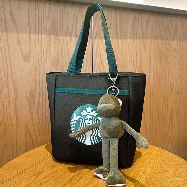 Термосумка для ланч-бокса Starbucks, розовый, держит температуру 4 ч ...