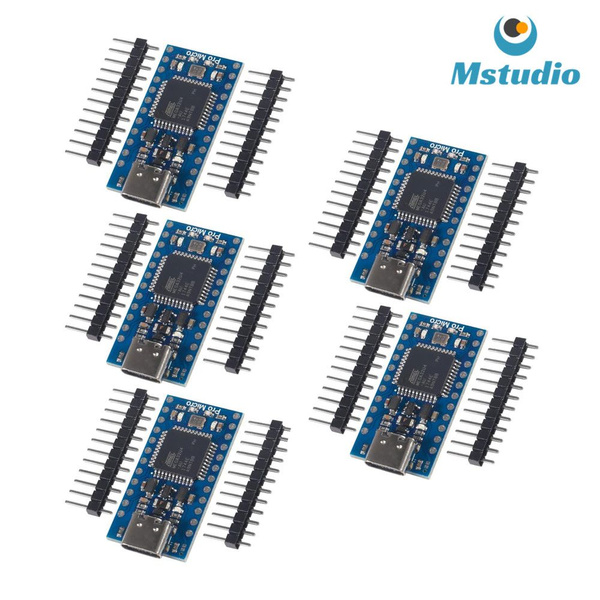 5шт Микроконтроллер Плата Arduino Pro Micro на базе Atmega32u4 Au Type