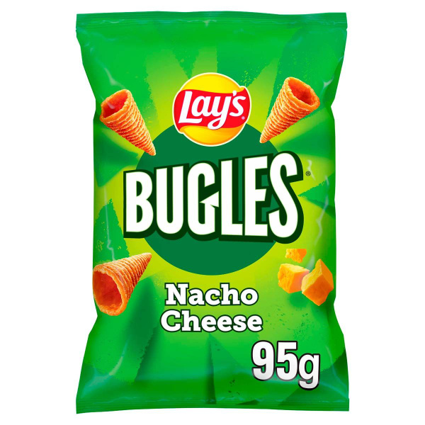 Кукурузные чипсы Lay's Bugles Nacho Cheese рожок со вкусом сыра (Германия), 95 г купить на OZON ...