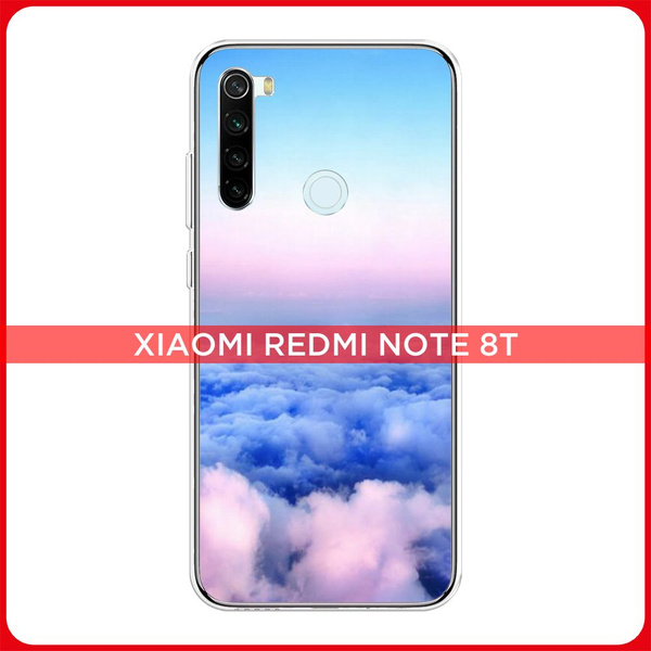 Силиконовый чехол на Xiaomi Redmi Note 8T / Сяоми Редми Нот 8T Облака ...